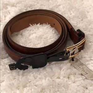 John Henry Signature | Accessories | Mens John Henry Tan Leather Belt ...